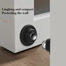 1pc Magnetic Door Stopper Holder Free-punch Door Stop Silicone 4.7cm ...