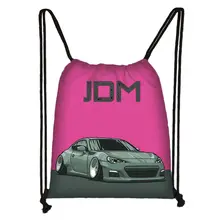 Japan JDM Racing Car Backpack for Men Engine Casual Drawstring Bag ...
