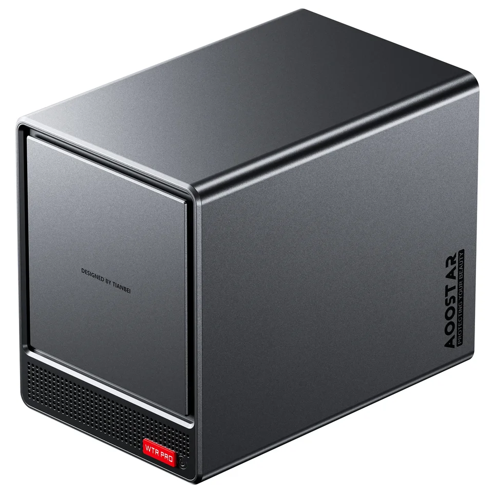 Aoostar Mini Pc, 4-Bay Nas, Intel N100, Up To 3.40 Ghz, 2.5/3.5" Hdd ...