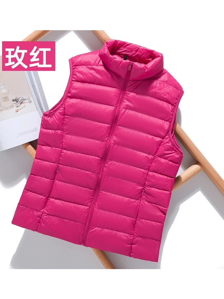 NewBang 8XL 9XL Women Sleeveless Women's Ultra Light Down Vests Slim ...