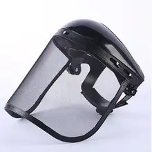 1PCS Stainless Steel Garden Grass Trimmer Safety Helmet Hat with Full ...