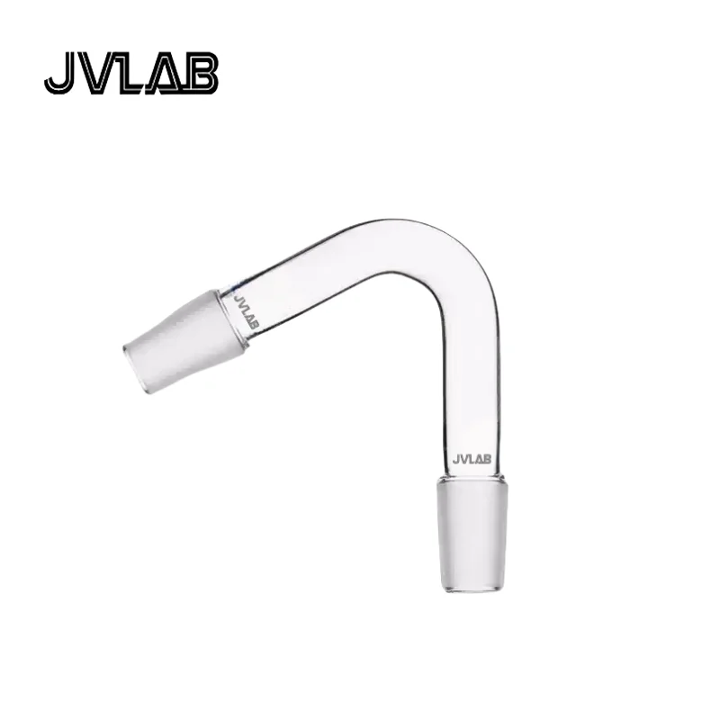 75 Degree Bent Distillation Adapters, 24/40 Standard Taper Joints ...