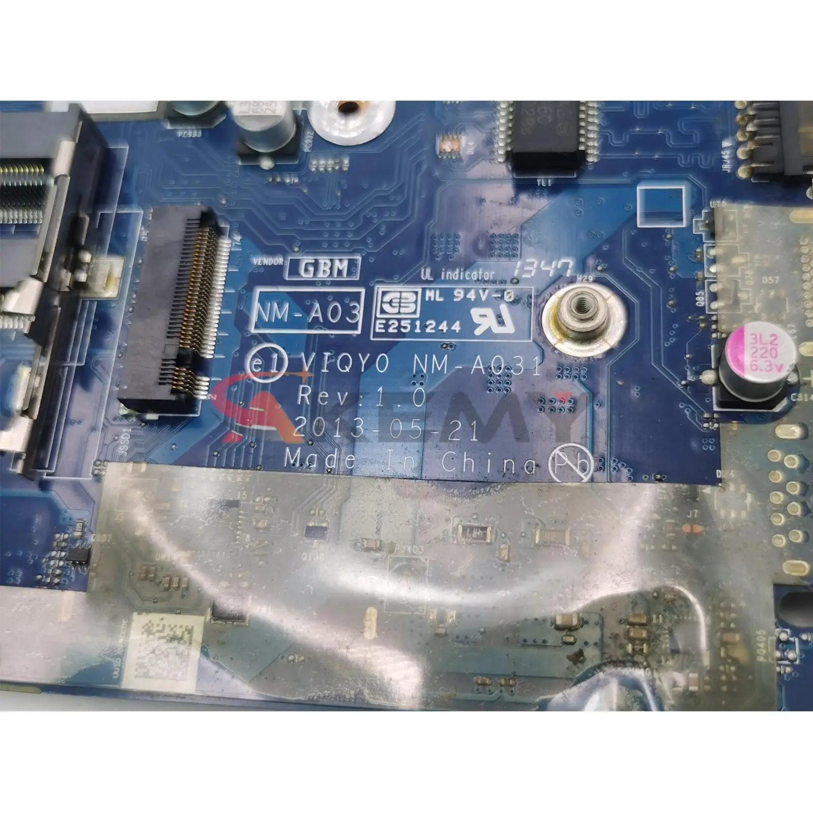 لوحة أم للكمبيوتر المحمول لينوفو ، Y410P ، Y430P ، VIQY0 ، NM-A031 ، اللوحة الرئيسية PGA947 ...