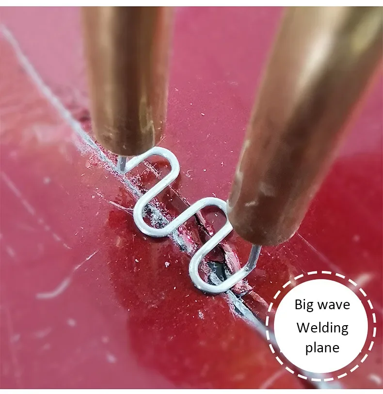 300Pcs Plastic Welder Hot Stapler Standard Pre-cut Corrugated Staples ...