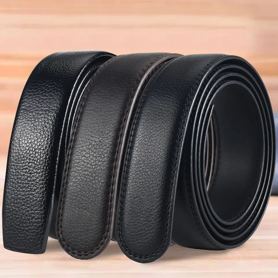 New belt for men without a buckle, automatic buckle for men's waistband ...