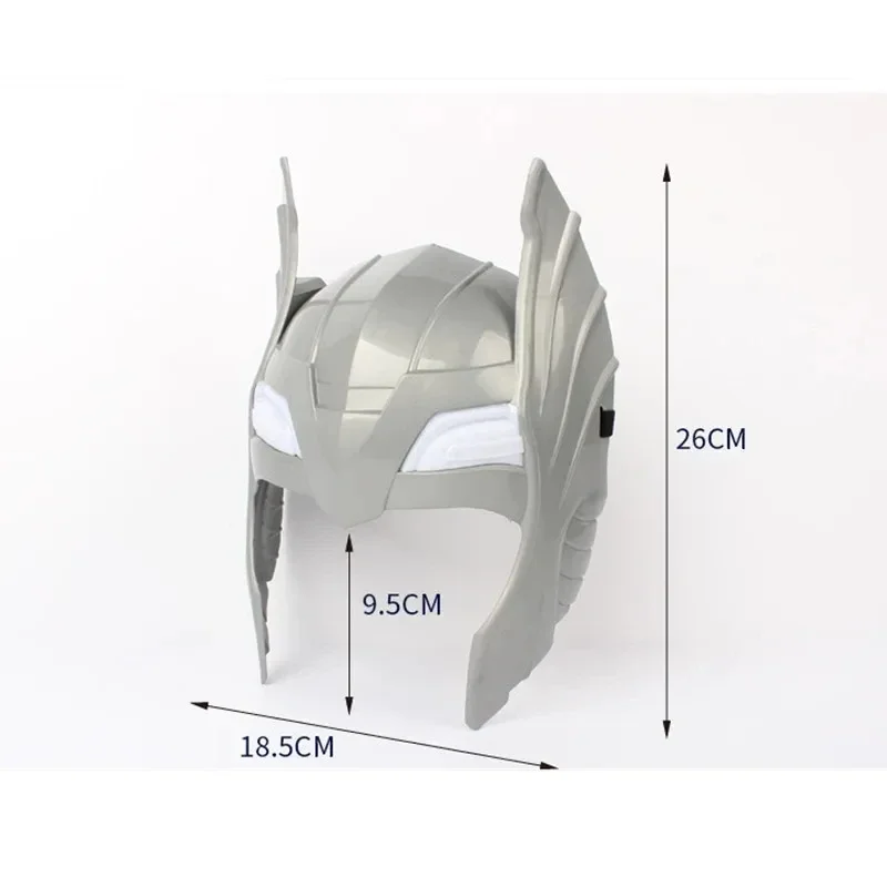 Anime Creative Luminous Sounding Thor Hammer Mask Thor Action Doll ...