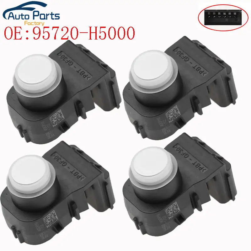 4PCS New High Quality PDC Parking Sensor For Hyundai Accent 95720-H5000 ...