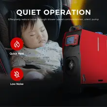 Sunster 8Kw Portable Diesel Air Heater With Lcd Monitor For Cars And Trucks