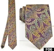 Multicolor Paisley Pattern Floral Stripes Checked Patchwork Mens Ties ...