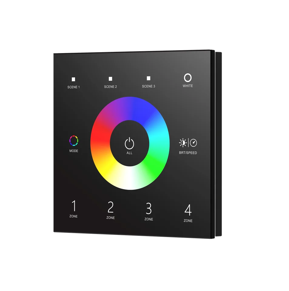 T11 Rgb Dmx Controller, Touch Panel, Dual Color, Rf Control, Wall Mount