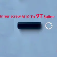 M10 to 9T spline
