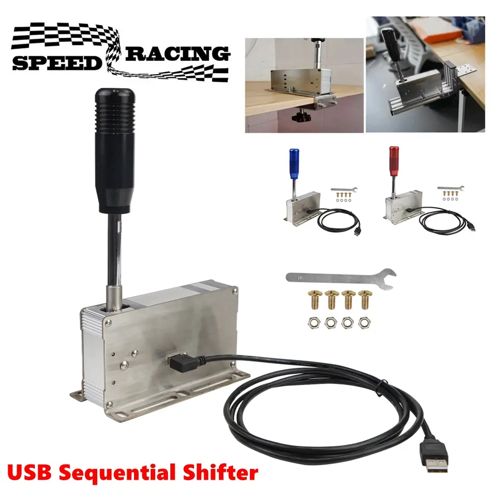 High-Quality Pc Usb Handbrake For Logitech And Thrustmaster Racing Wheels.