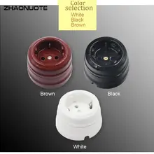 High Quality European Style Retro Ceramic EU Socket Wall Electrical ...