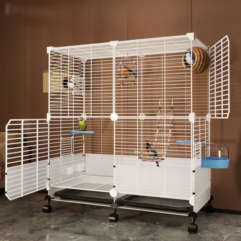 Luxury Outdoor Bird Cage For Parrots, Large Aviary, Hamster House.