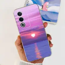 For Oppo A80 5G Case Luxury Painted Back Cover Soft Silicone Phone ...