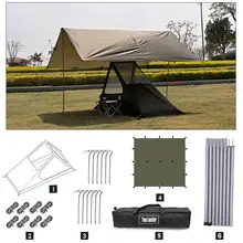 tent with tarp set