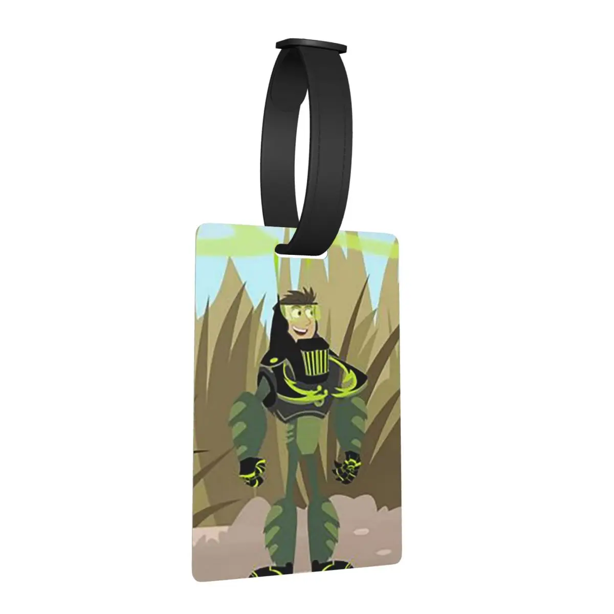Pattern Logo Wild Kratts Luggage Tags Suitcase Accessories Travel ...