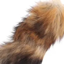 Cute Animal Tail Keychain Pendant, Personalized Fur Charm Keyring Gift ...