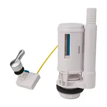 Split Toilet Drain Valve Toilet Cistern Flush Valve Overflow Lever ...