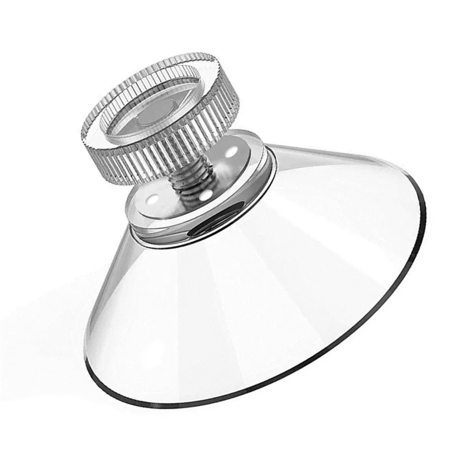 5.3cm Strong Fixed Clear M4 Screw Sucker Suction Cup Thumbscrew Screw ...