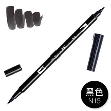 1pc TOMBOW AB-T Japan 96 colors double heads art brush pen marker ...