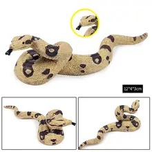 Simulation Wild Animal Rattlesnake Python Cobra Model Action Figures ...