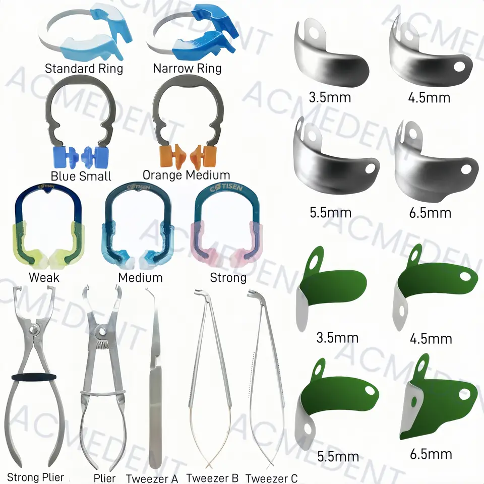 High-Quality Dental Matrix Bands For Precise Fitting And Easy Use.