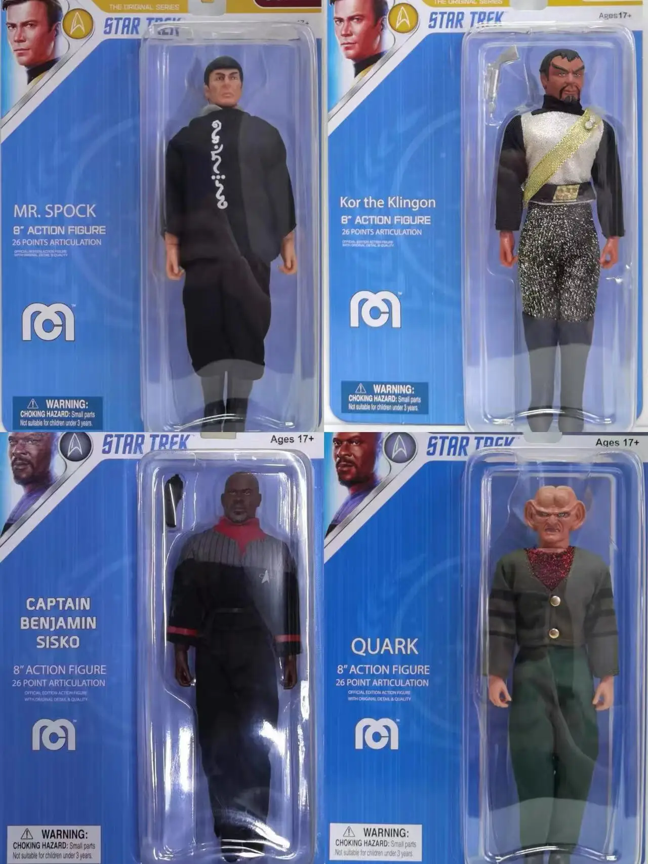 Original 8 Inch Mego Action Figure Star Trek MR.Spock Captain Benjamin ...