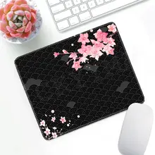 Pink Sakura Mouse Pad Cherry Blossom Mousepad Non-slip Rubber Desktop ...