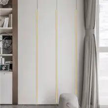 600-1200mm Minimalist Wardrobe Invisible Long Strip Door Handle, Drawer ...