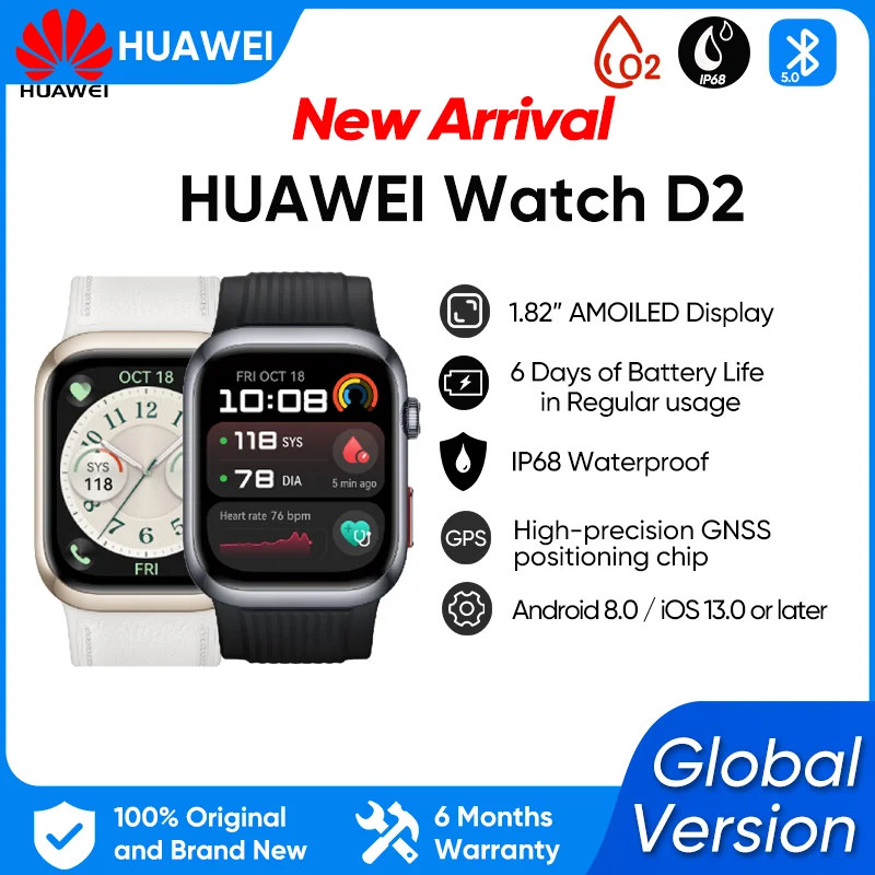 Huawei Watch D2 - Full phone specifications
