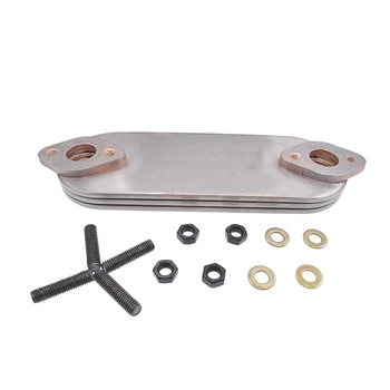 자동차 엔진 오일 쿨러 오일 라디에이터 15710-54050 1571054050, 도요타 프라도 2002-2009 용 금속 자동차 용품