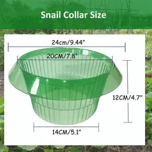 5/10/15/20pcs Snail Collars Slug Plant Protection Collars Vegetables ...