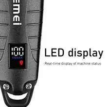 High-Quality Kemei Km-2293 Zero Gapped Full Metal Hair Clipper, Usb Led ...