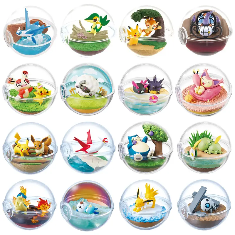 Re-Ment Pokémon Action Figures Collection - Pikachu, Snorlax, And More!