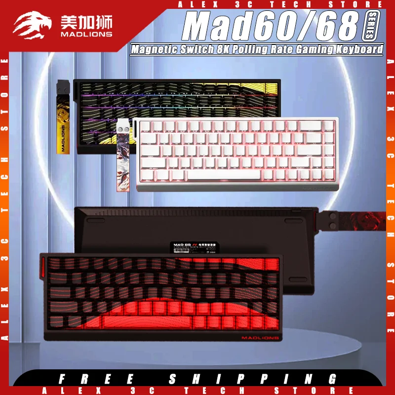 Epic 8K Polling Rate Gaming Keyboard For Pc, Magnetic Switches ...