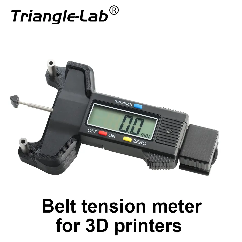 High-Precision Belt Tension Meter For 3D Printers, Stainless Steel Build.