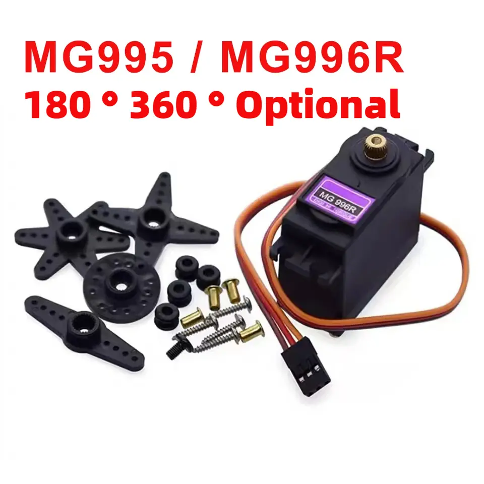 High-Power Mg996R Servo For Rc Cars, Helicopters, And Boats.