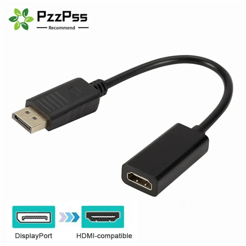 4K 1080P DisplayPort do HDMI kompatybilny kabel Adapter męskich ...