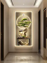 Luxury Modern Wall Lamp Mural For Corridor And Living Room Entrance.
