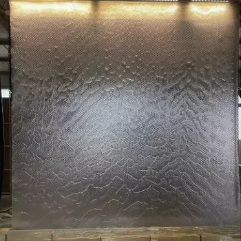 Custom made in China metal mesh water feature screen waterfall curtain ...