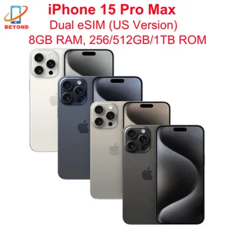 iPhone 15 Pro Max Dual eSIM 6.7" Genuine LTPO Super Retina XDR OLED ...