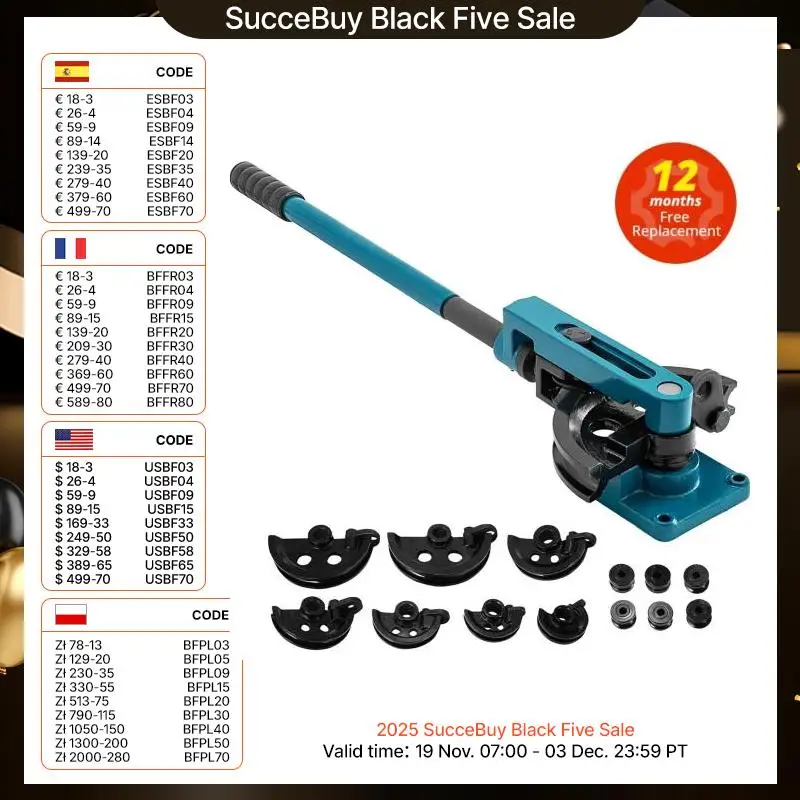 Why the SucceBuy Manual Pipe Bender Is the Most Reliable Choice for ...