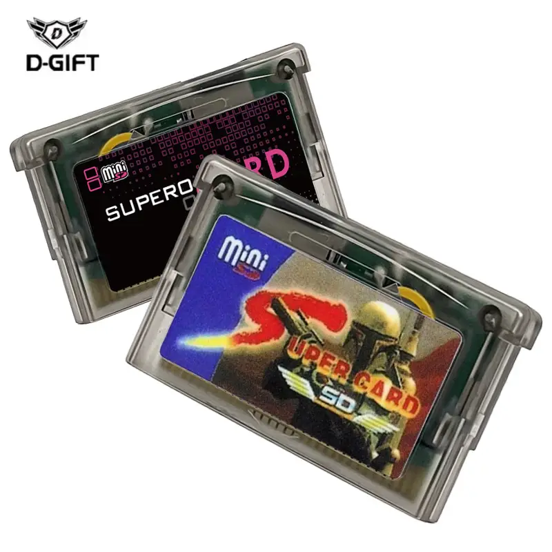 Gba/Gbs/Sp Supercard Mini Sd Adapter For Nds Games