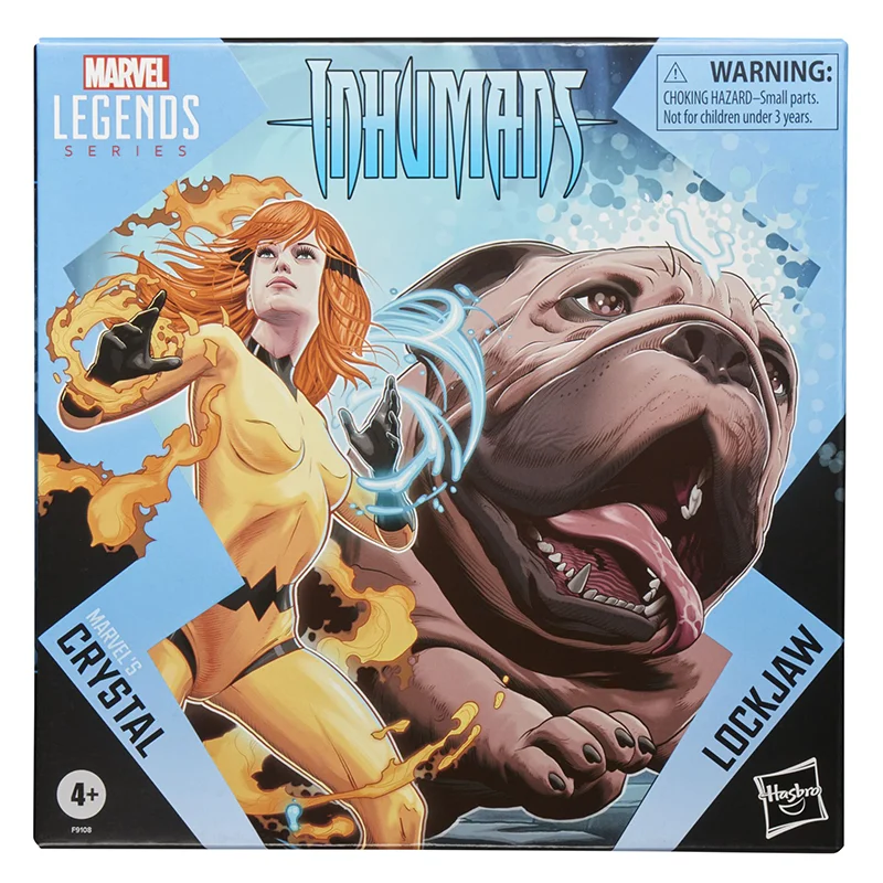 Bandai Inhumans Legends Crystal and Lockjaw 6-дюймовая фигурка | AliExpress