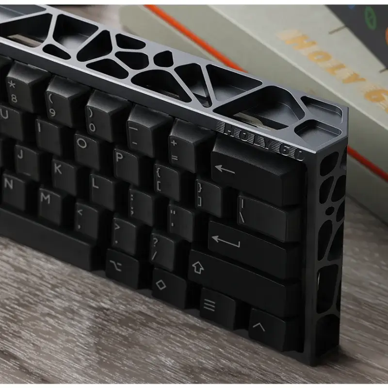Kbdfans Holy60 Mechanical Keyboard, Aluminum Skeleton, Hot Swap Gasket ...