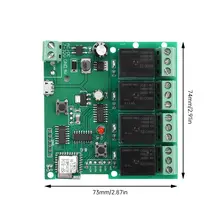 Control Your Smart Home With Wifi Relay, Alexa Compatible, 4-Way ...