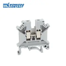 High-Quality 10Pc Uk5N Screw Wire Connectors For Electrical Mounting.