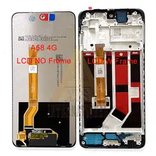 Original Oppo A58 4G/5G Lcd Display + Touch Screen Frame