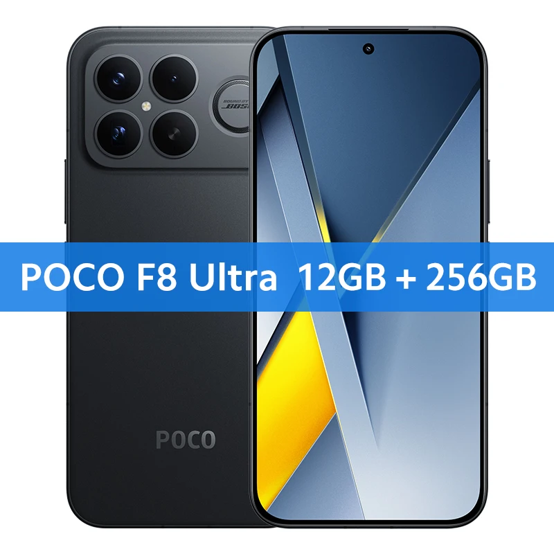 Original Xiaomi POCO F8 Ultra Smartphone 2025 Snapdragon 8 Elite Gen 5 ...